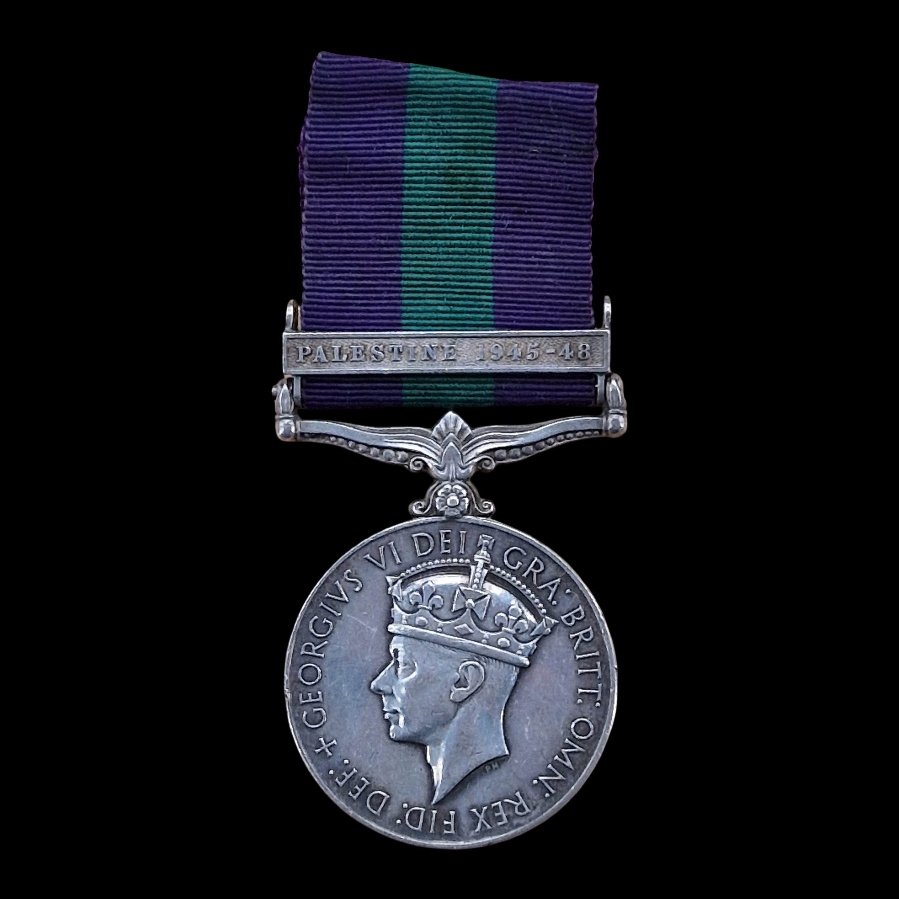 Royal Army Medical Corps RAMC British General Service Medal Palestine ...