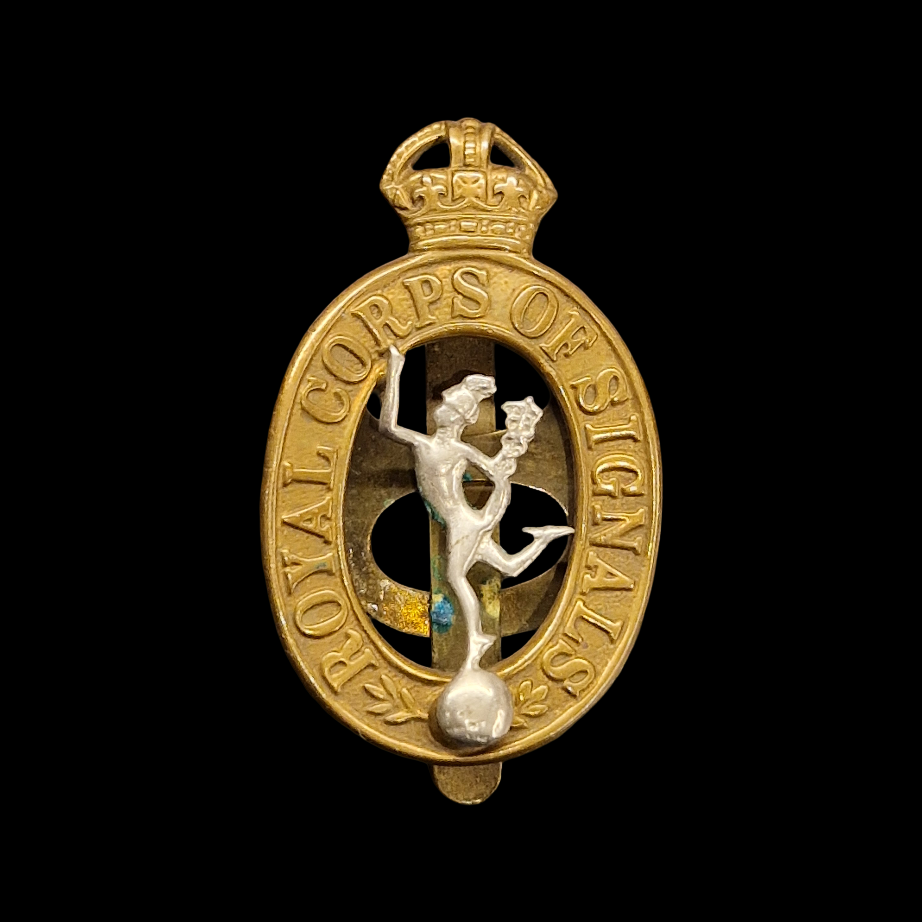 WW2 British Royal Signals Cap Badge – AJMS Medals
